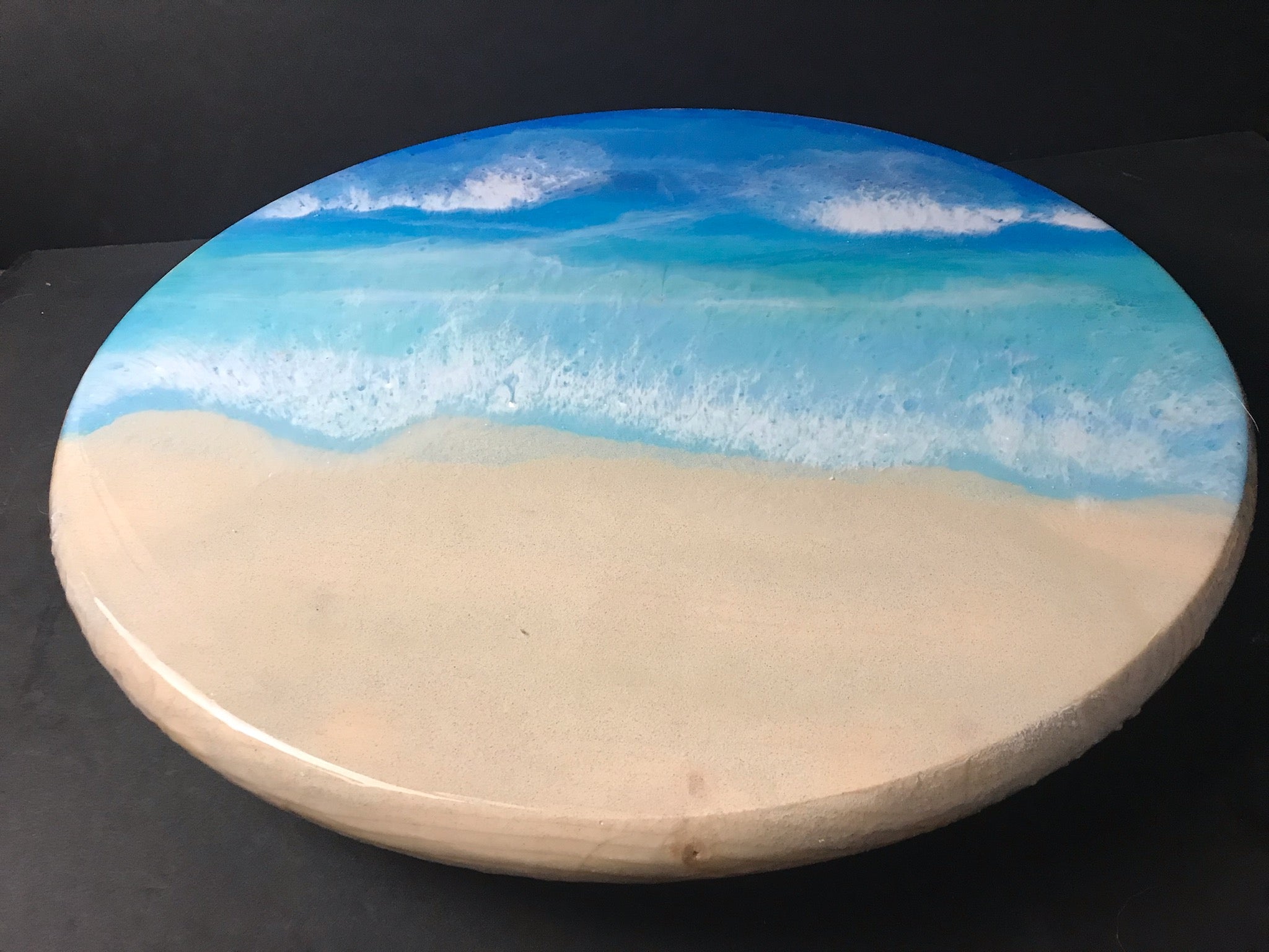 Beach Lazy Susan – Swan Creek Woodworks